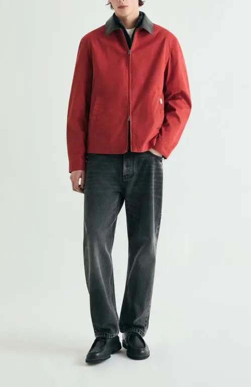 SCALPERS Contrast Collar Bomber Jacket