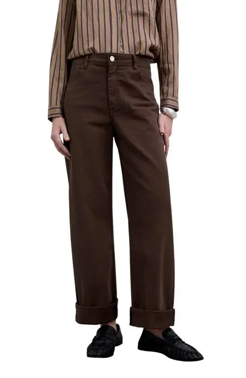 SCALPERS Regular Fit Denim Jeans - Brown
