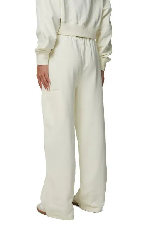 GOOD FOR NOTHING Straight Leg Halftone Joggers - Ivory