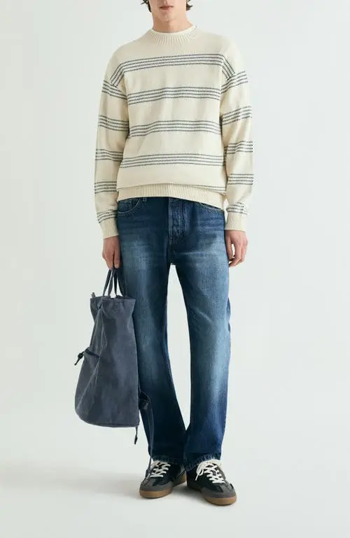 SCALPERS Striped Cotton Sweater