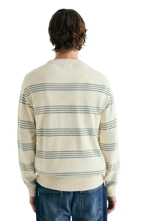 SCALPERS Striped Cotton Sweater