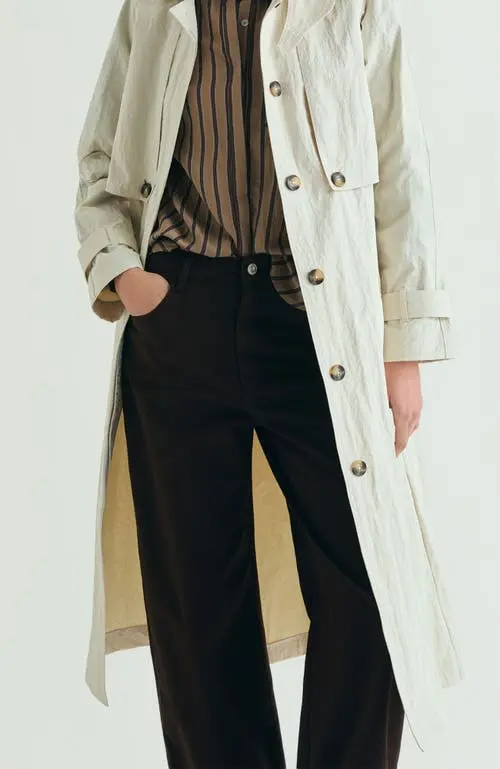 SCALPERS Lightweight Multi-position Trench Coat