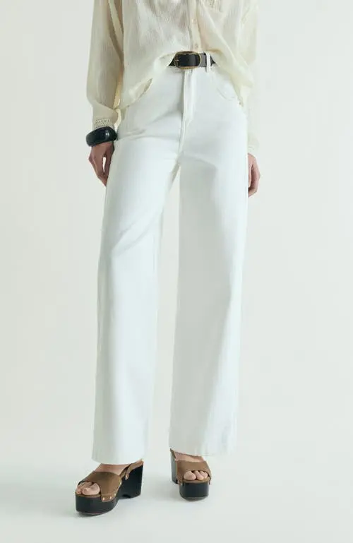 SCALPERS Contrast Stitching High-waist Jeans