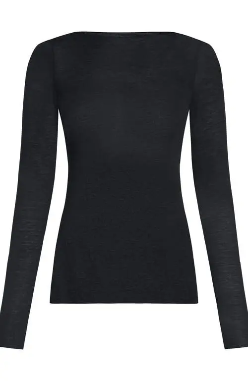 Hunkemoller Cashmere Blend Boatneck Shirt