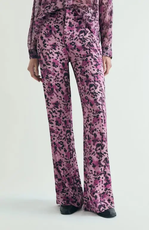 SCALPERS Animal Print Fluid Pant