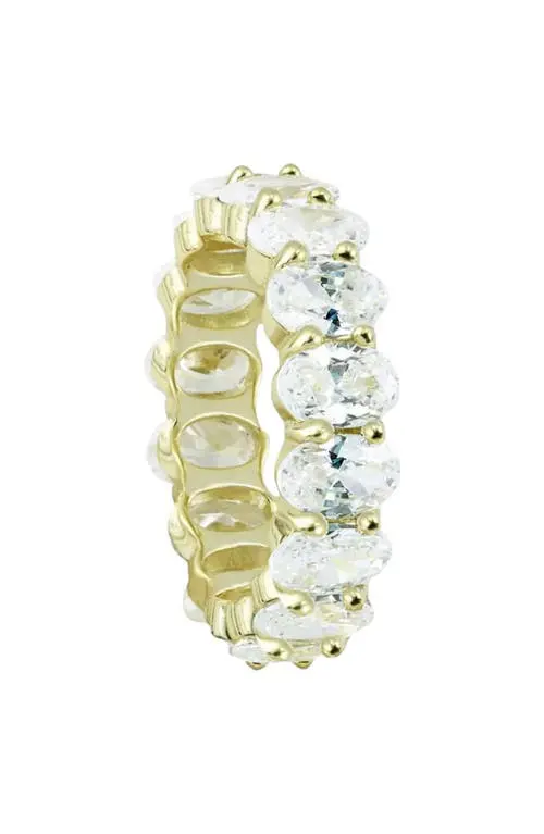 THE M JEWELERS Oval-cut Eternity Ring - Gold