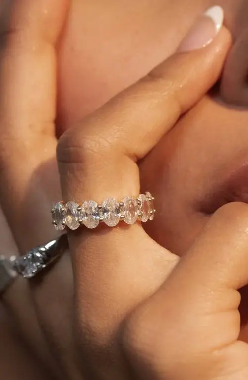 THE M JEWELERS Oval-cut Eternity Ring