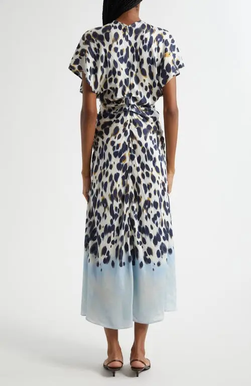 A.L.C. Dot Print A-line Dress