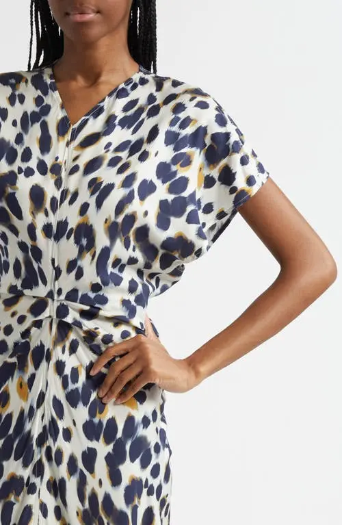A.L.C. Dot Print A-line Dress