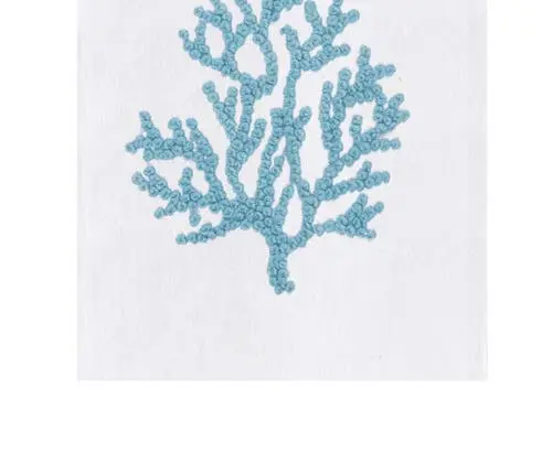 C&F HOME Coral 100% Cotton Flour Sack Dishtowel