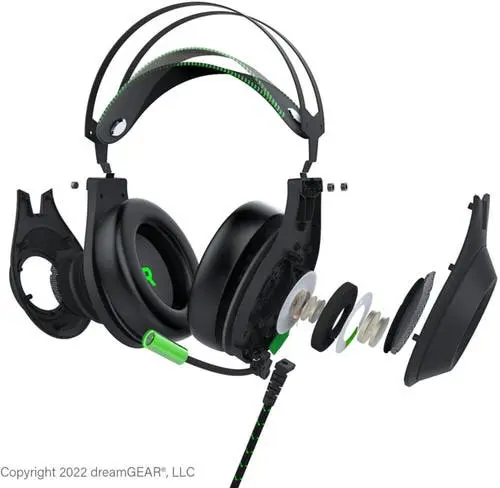 BIONIK Wired Headset -compatible With Pc, Switch, Ps5