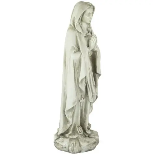 NORTHLIGHT Praying Virgin Mary Outdoor Garden Statue27.75