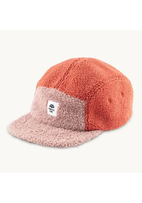 Turtle Fur Fleece Art 5-panel Cap - Nectar