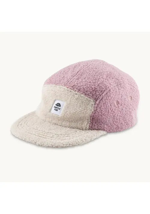Turtle Fur Fleece Art Cap - Petal