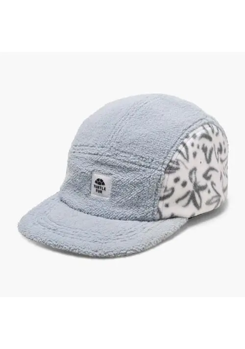 Turtle Fur Fleece 5-panel Cap - Whisper
