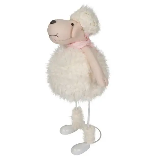 NORTHLIGHT Spring Loaded Lamb With Bandanna Easter Figure16