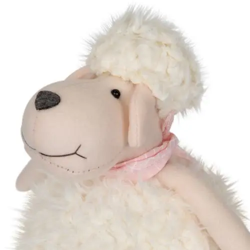 NORTHLIGHT Spring Loaded Lamb With Bandanna Easter Figure16