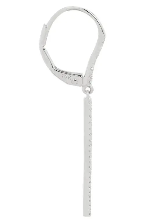 Meira T Diamond Spike Dangle Earrings