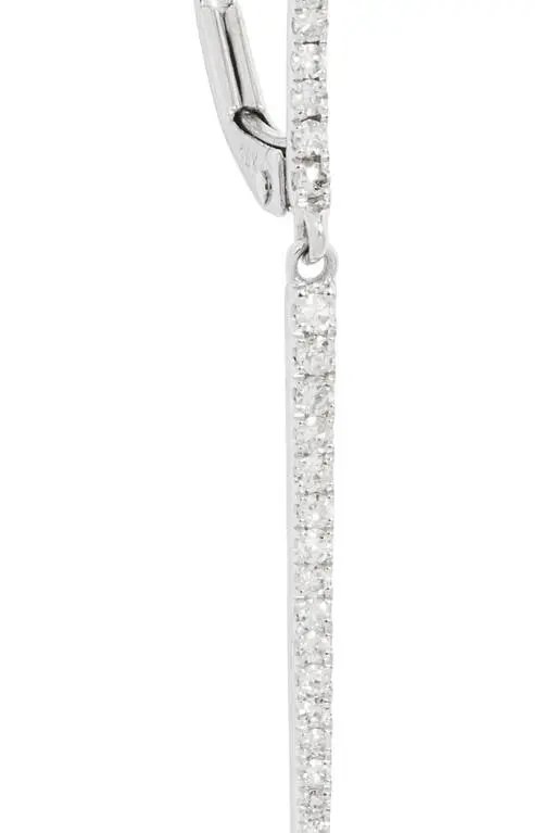 Meira T Diamond Spike Dangle Earrings