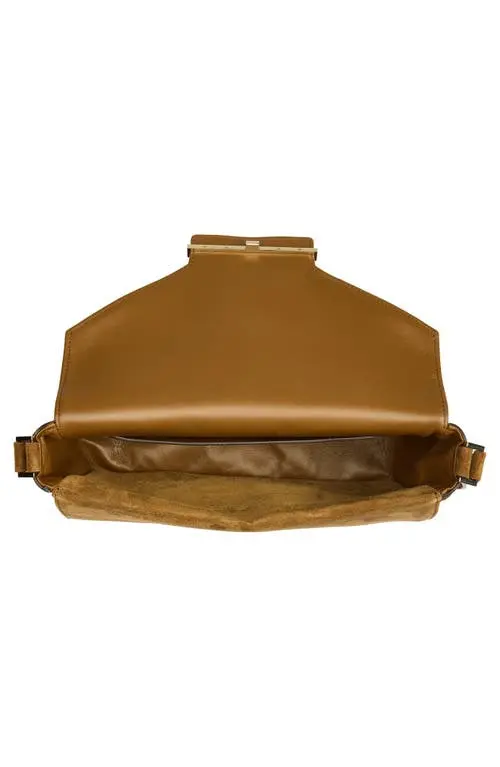 TOM FORD Small Suede Shoulder Bag