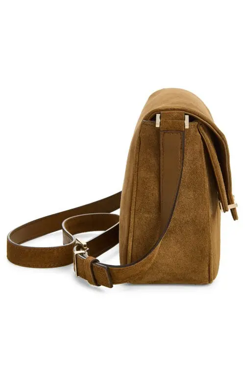 TOM FORD Small Suede Shoulder Bag