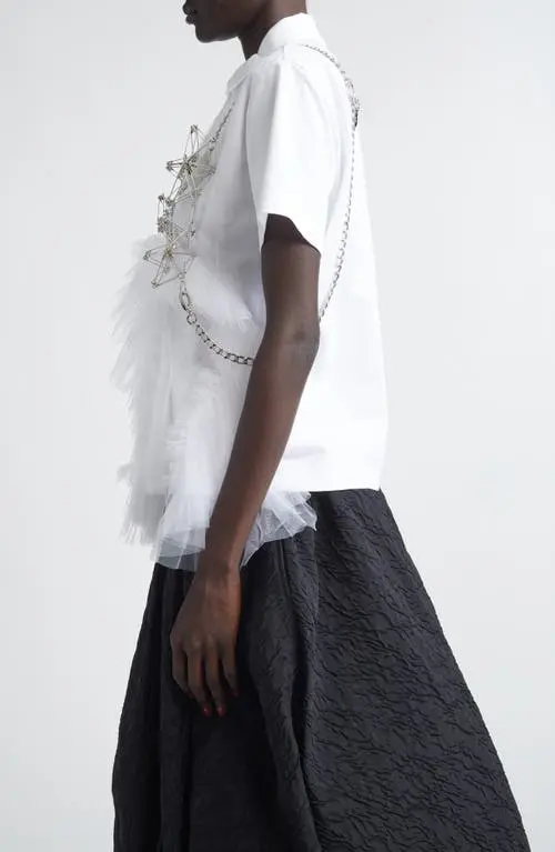 Noir Kei Ninomiya Safety Pin Chain Harness