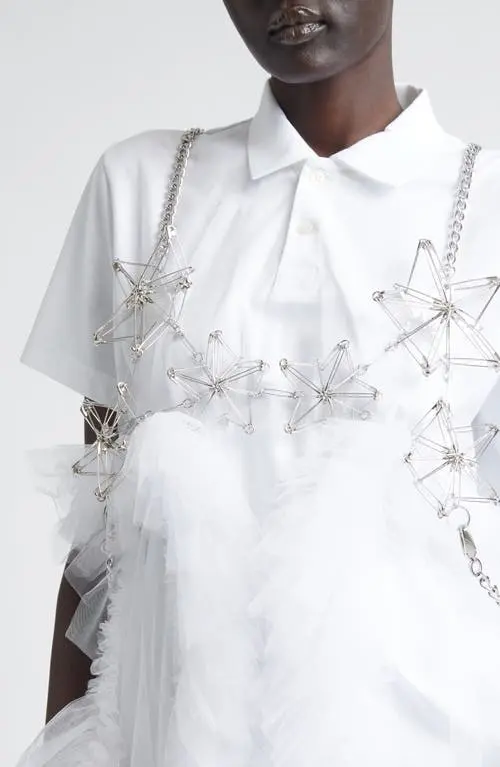 Noir Kei Ninomiya Safety Pin Chain Harness