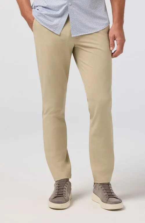 Mizzen+main Helmsman Slim Fit Performance Chinos - Light Khaki