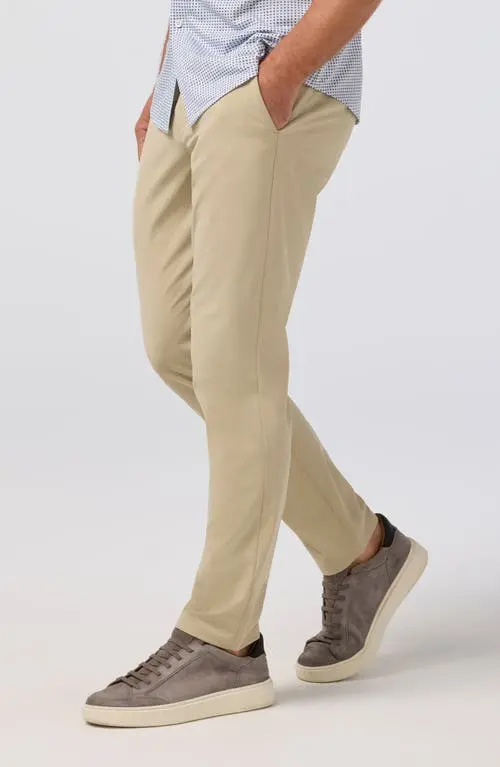 Mizzen+main Helmsman Slim Fit Performance Chinos - Light Khaki