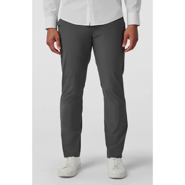 Mizzen+main Helmsman Athletic Fit Performance Chinos - Pewter