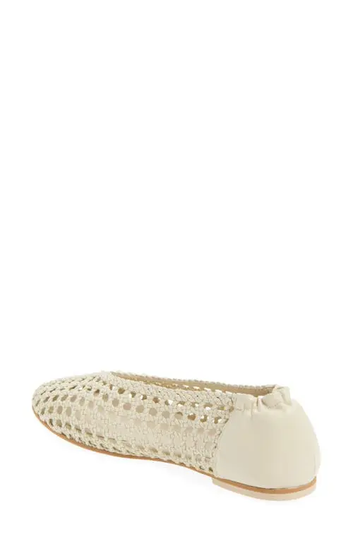 Freda Salvador Riley Woven Ballet Flat