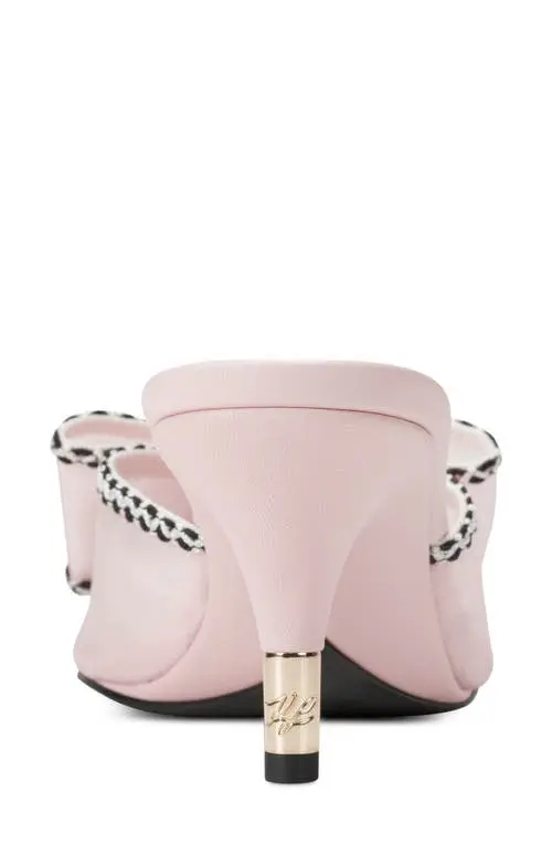 Karl Lagerfeld Paris Damina Slide Sandal - Light Blush