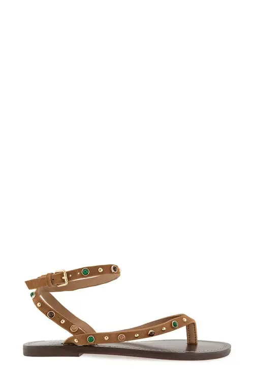 RM REBECCA MINKOFF Jamie Ankle Strap Sandal - Walnut