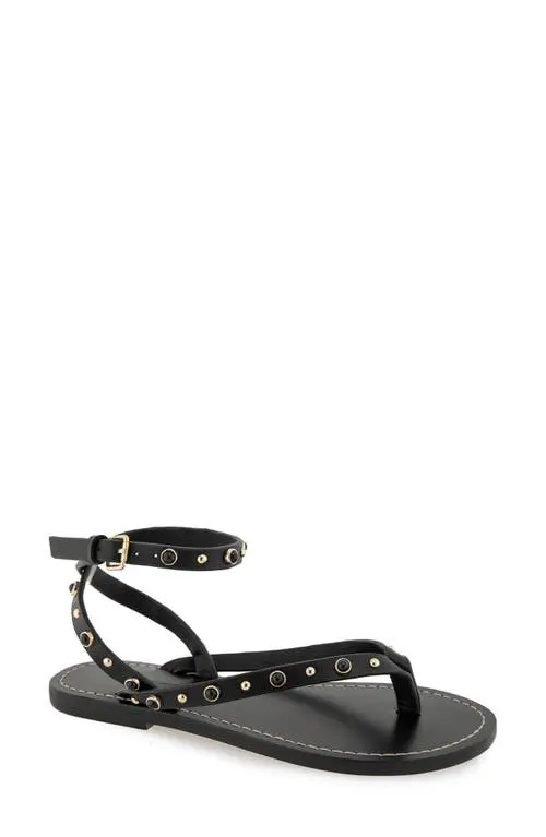 RM REBECCA MINKOFF Jamie Ankle Strap Sandal - Black