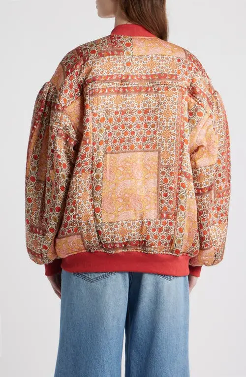 Dra Windham Patchwork Quilted Jacket