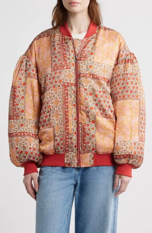 Dra Windham Patchwork Quilted Jacket