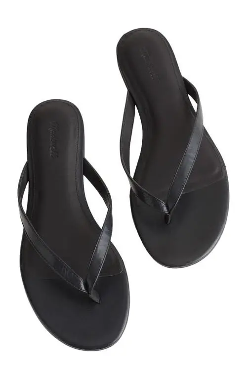 Madewell Iggy Flip Flop - True Black