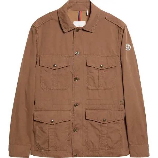 Moncler Amnicon Canvas Field Jacket - Coriander