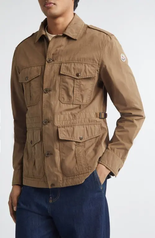 Moncler Amnicon Canvas Field Jacket - Coriander