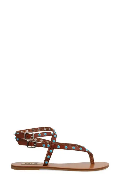 Mia Tahira Sandal - Cognac