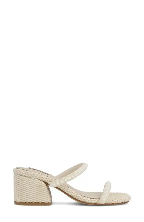 Mia Sabella Embellished Sandals - Bone Beads