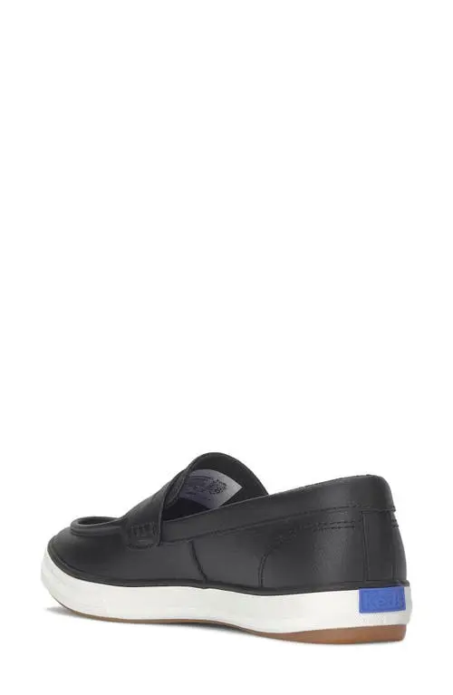 Keds® Center Ii Leather Sneaker - Black