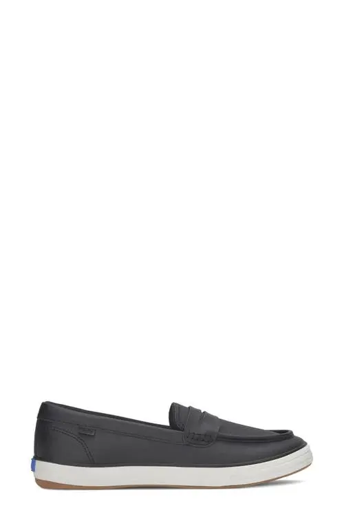 Keds® Center Ii Leather Sneaker - Black