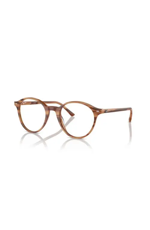 Ray-ban 51mm Phantos Optical Glasses - Tortoise