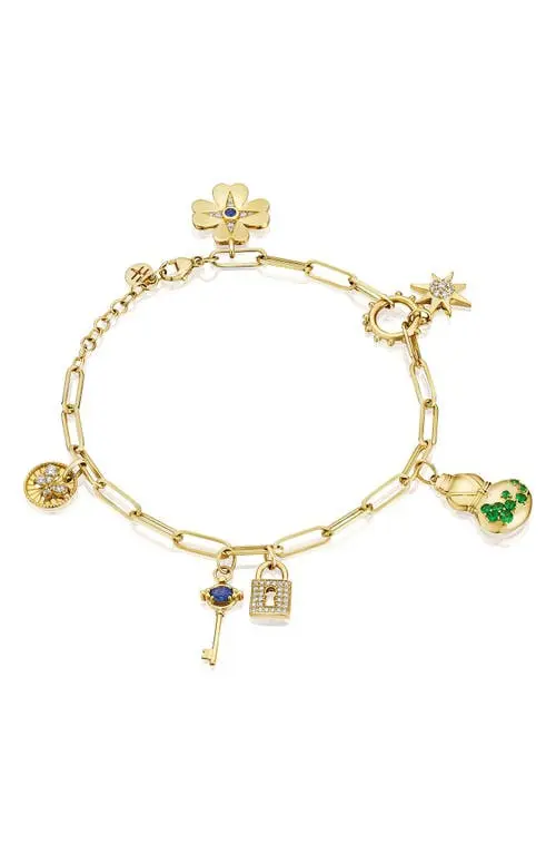 Hueb Penka Charm Bracelet - Yellow Gold