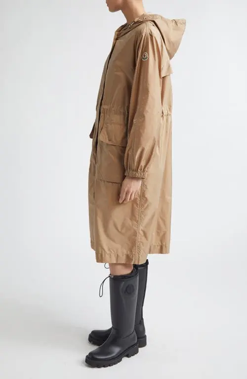 Moncler Hiengos Long Parka - Travertine