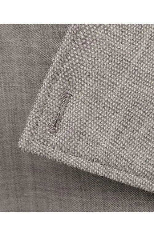 Mango Wool Double-breasted Trench Coat