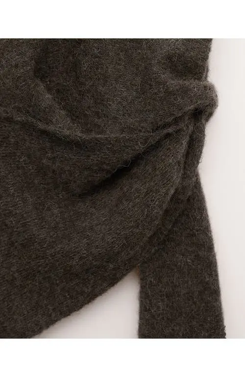 Mango Asymmetric Alpaca Tank Top