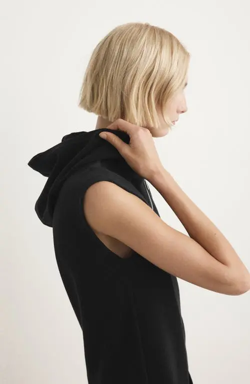 Mango Half Zip Hooded Nightgown