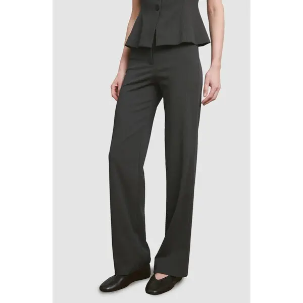 Mango Straight Leg Trousers